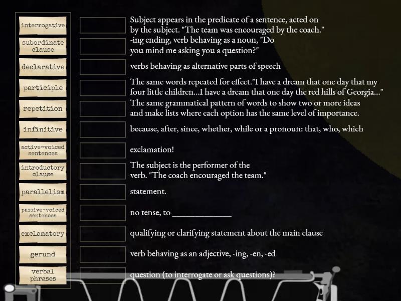 Syntax Patterns - Associação
