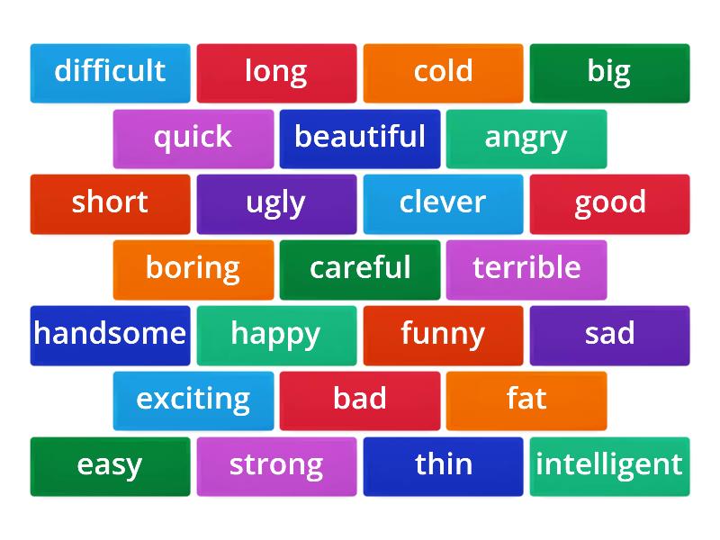 Superlatives Flip Tiles - Fichas giratorias