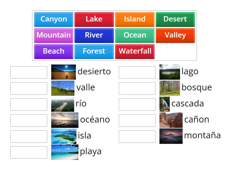 Natural Features - Match up
