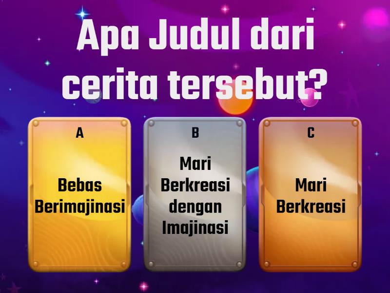 mari belajar sambil bermain - Kuis