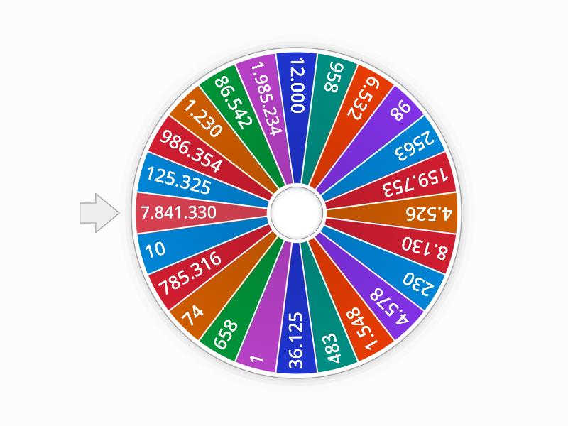 08. Really Big Numbers - Random wheel