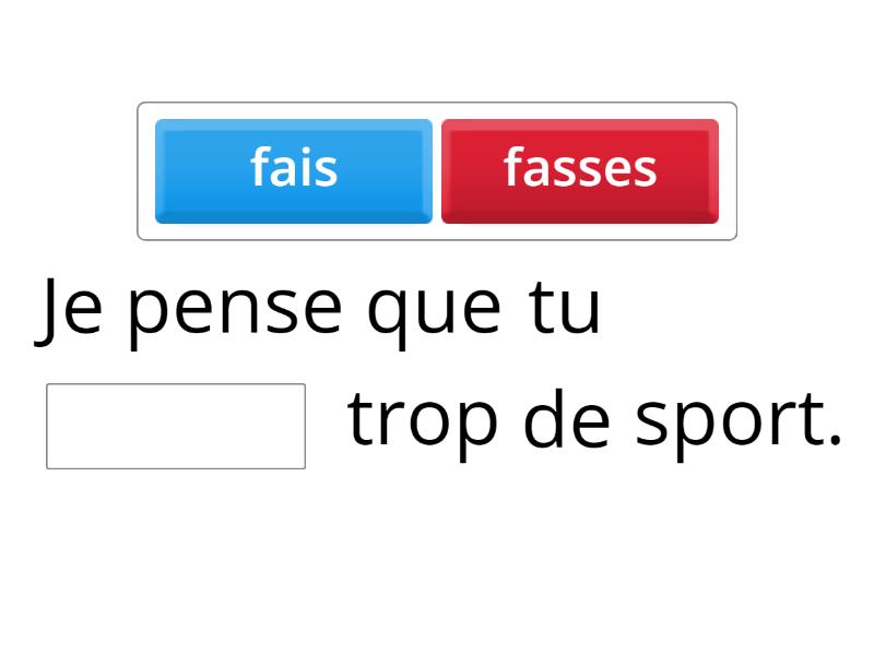 Donner son opinion: Indicatif ou subjonctif? - Completar la frase