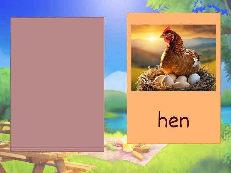 Farm animals kids - Speaking cards