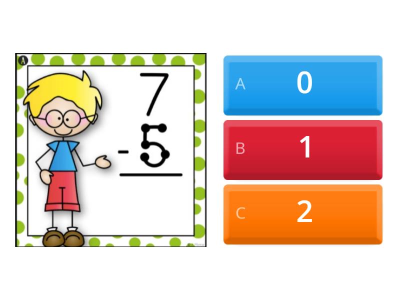 Touch Point Subtraction Basic - Quiz