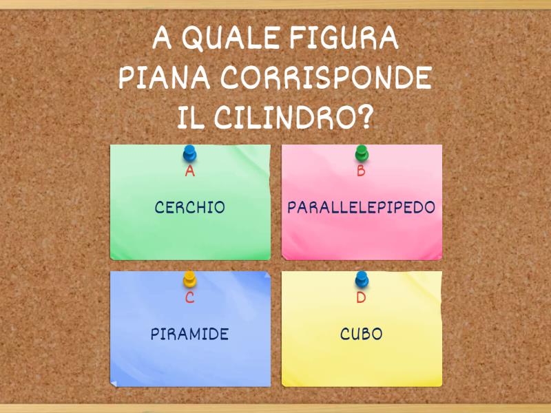 LE FIGURE SOLIDE - Quiz