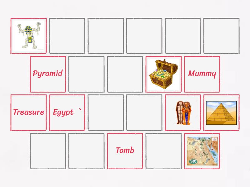 Ancient Egypt - Matching pairs