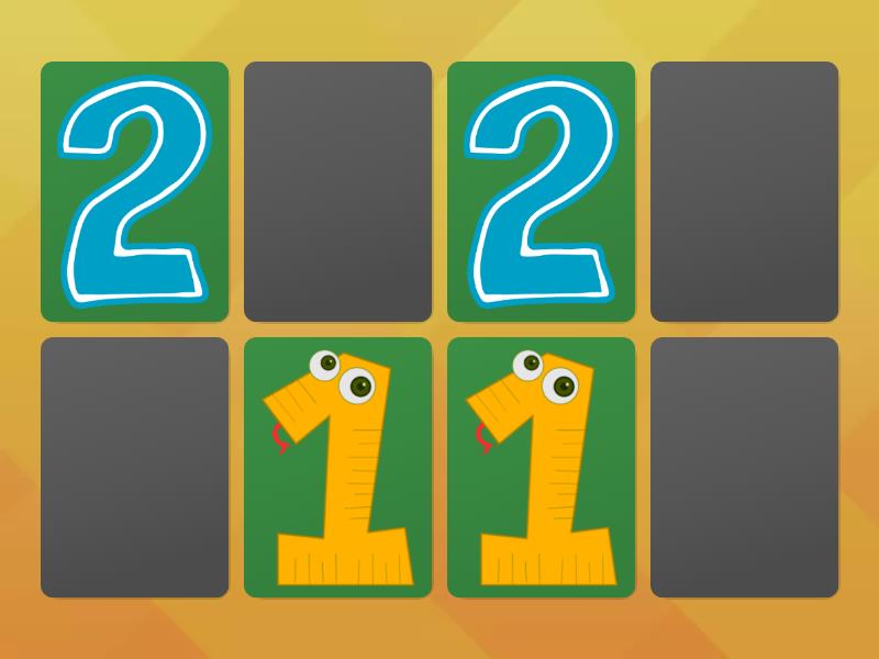 numbers - Matching pairs