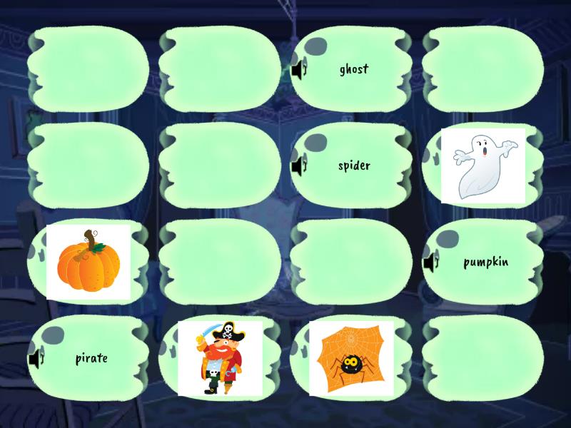 Halloween - Matching pairs