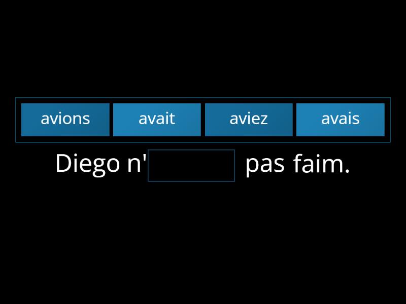 Chemins 2 - Structures 2B.2 - L'imparfait [phrases à trous] - Complete ...