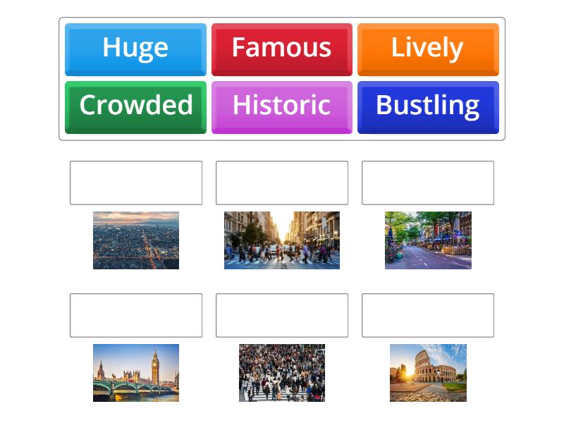 Go Getter 2 Unit 5 Places in the city - Match up