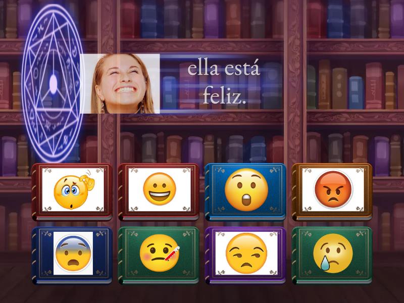 Emociones con estar - Find the match