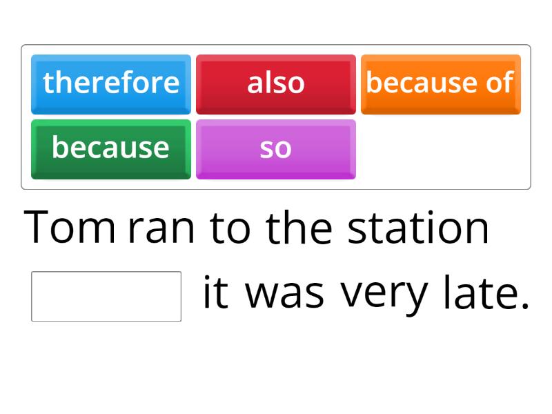 Time sequencers and connectors - Complete the sentence