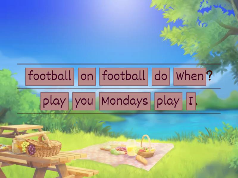 SM1_Unit 5_ dialogues revision - Unjumble