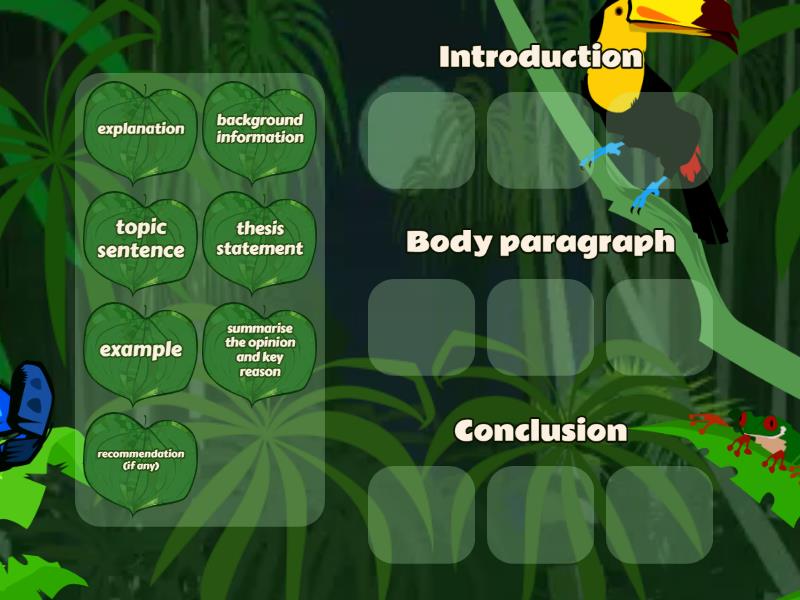 Argumentative Essay - Group sort