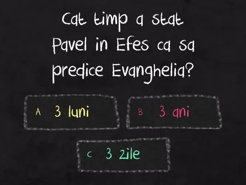 Biserica in razboi - Quiz