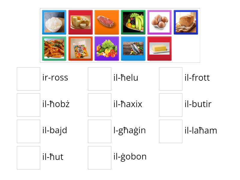 L-ikel -exam - Match up