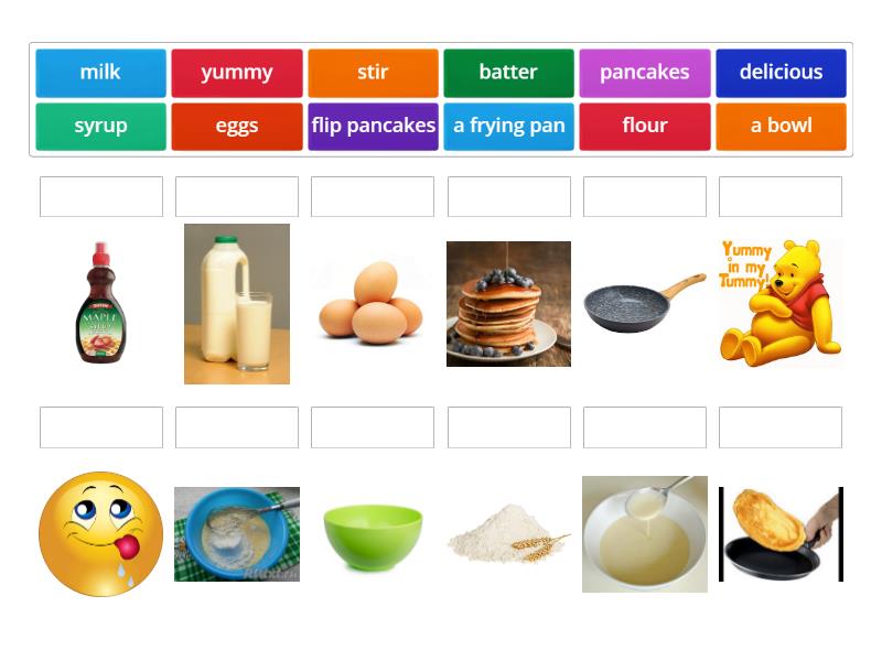 Peppa Pig Pancakes Match - Match up