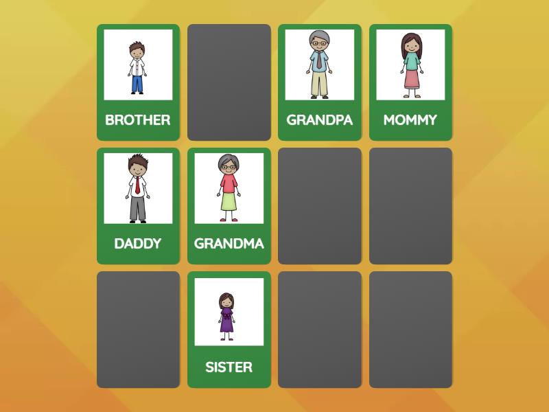 FAMILY MEMBERS - Matching pairs