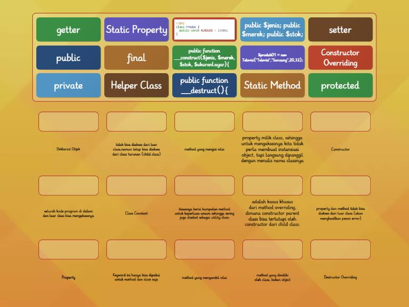 Ulangan Harian PBO - Match up