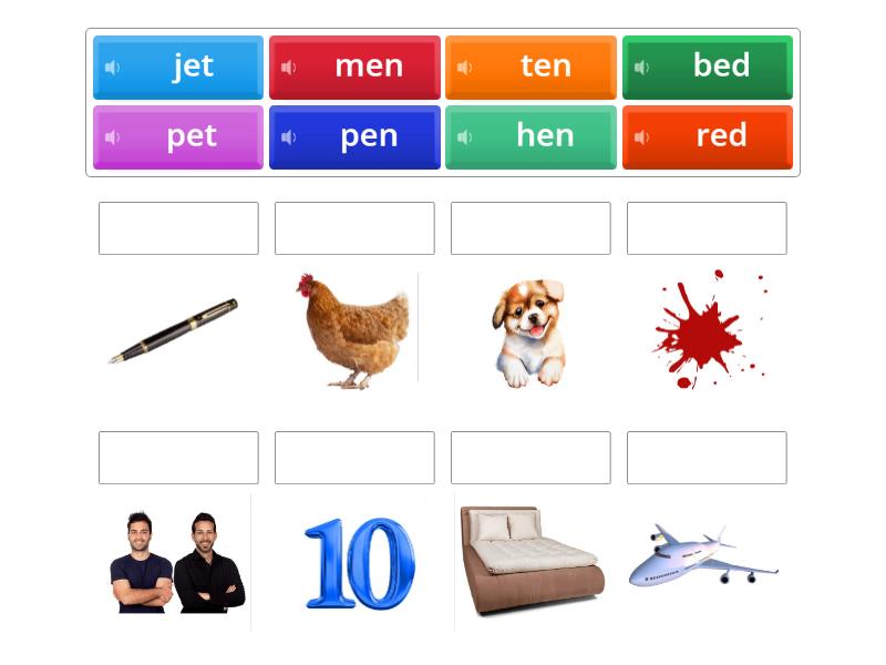 EN, ED, ET Matching up - Match up