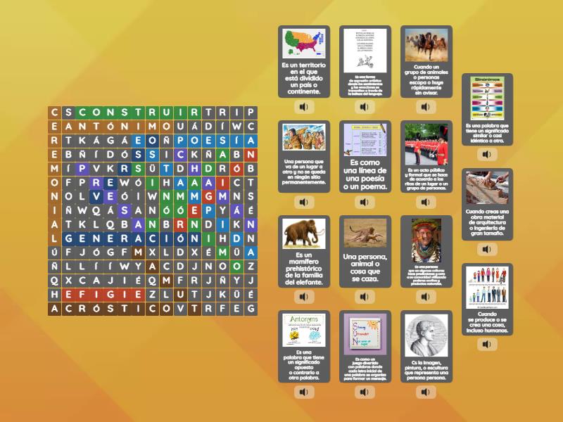 Caminos Unidad 8: Historias de los Pueblos Nativo Americanos 1 - Sopa ...