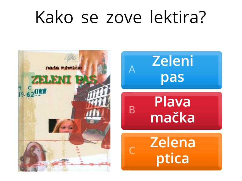 Lektira - Quiz