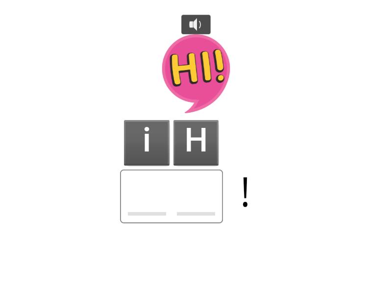 Greetings (hi, hello, my name is, what's your name?) - Anagrama