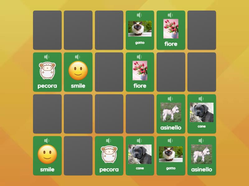 Memory misto - Matching pairs