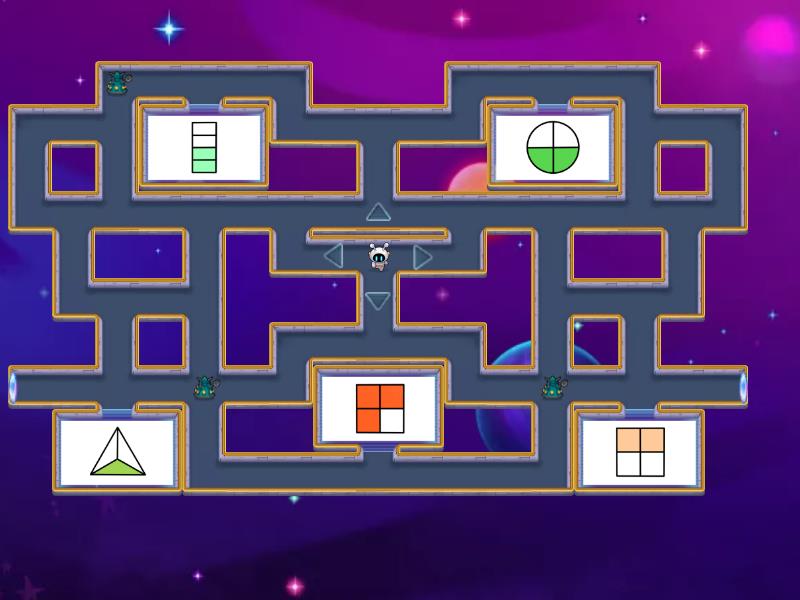 ie1263 - Laberinto de Fracciones - Maze chase