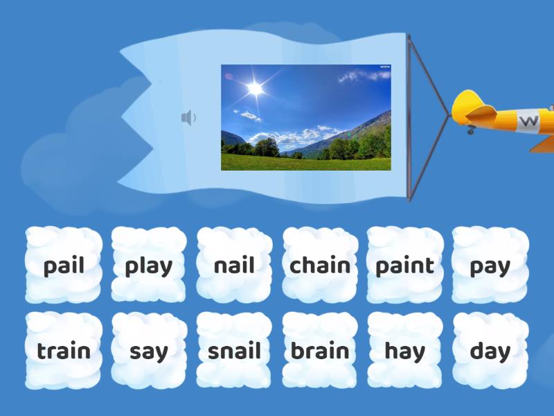 sound ay/ai - Find the match