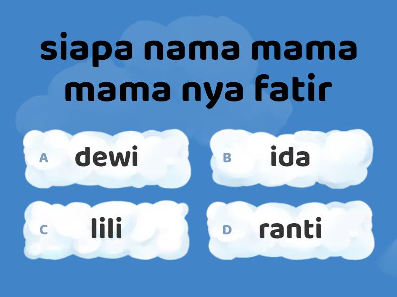 Nama mama - Quiz