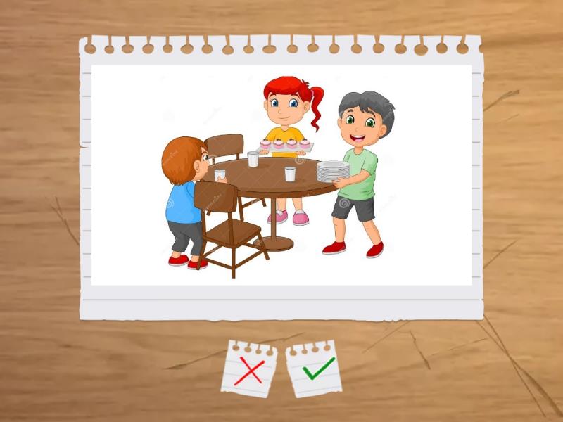 Household Chores - Flash cards