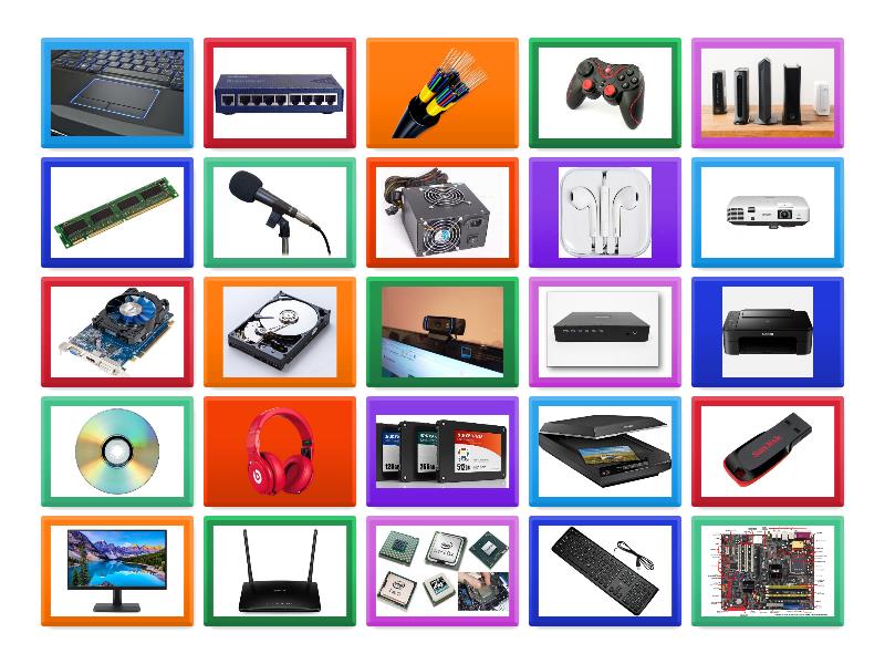 Parts of computer and accessories - Flip tiles