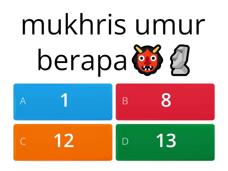 Babi buto - Cuestionario