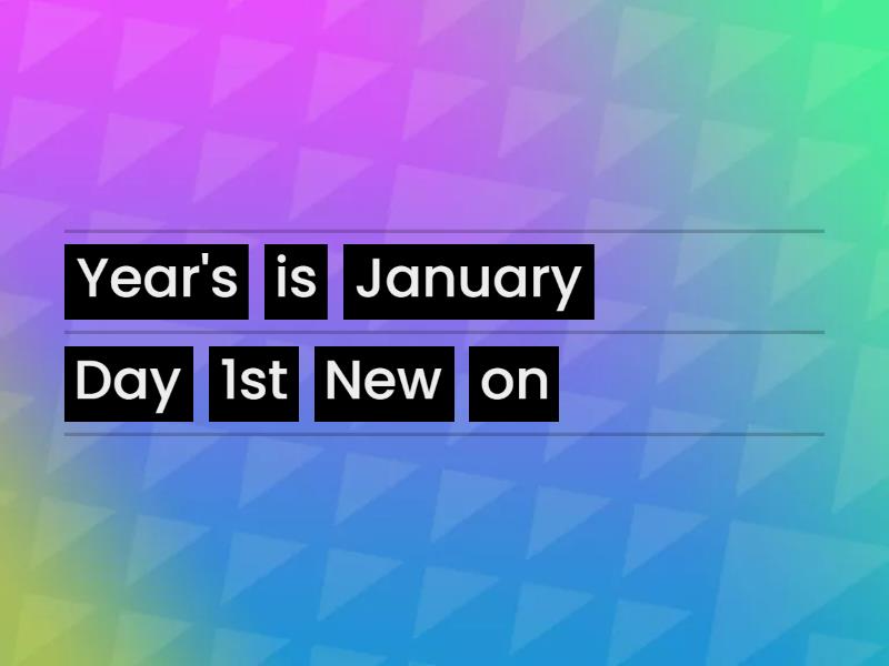 A2 - Types of numbers () - CL - Unjumble