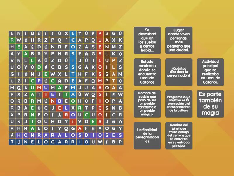 Real de catorce: de pueblo fantasma a pueblo mágico - Sopa de letras