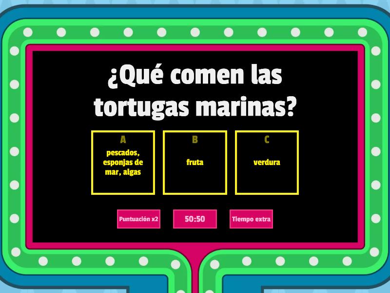 Animales Marinos - Concurso de preguntas