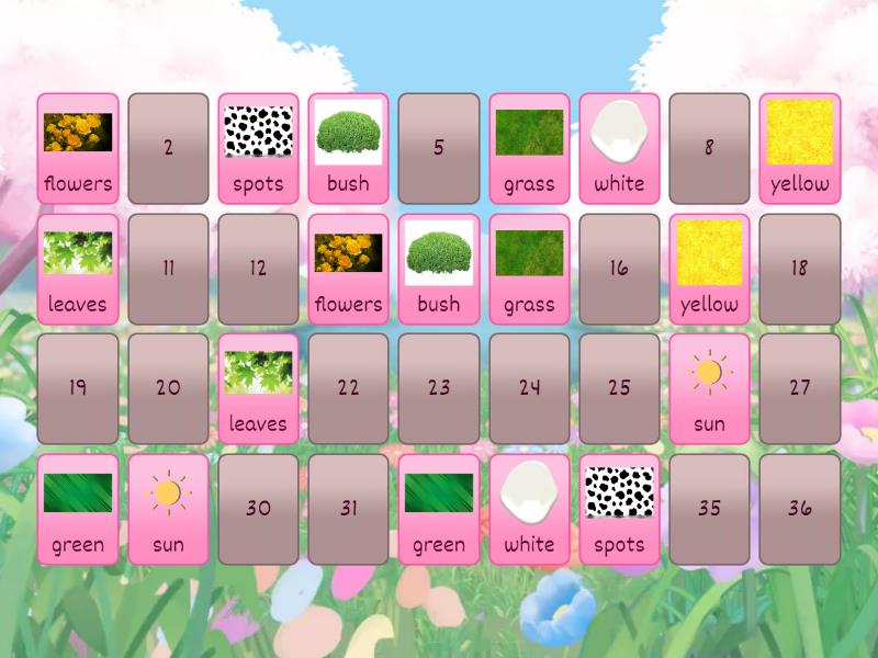 Plants - Matching pairs