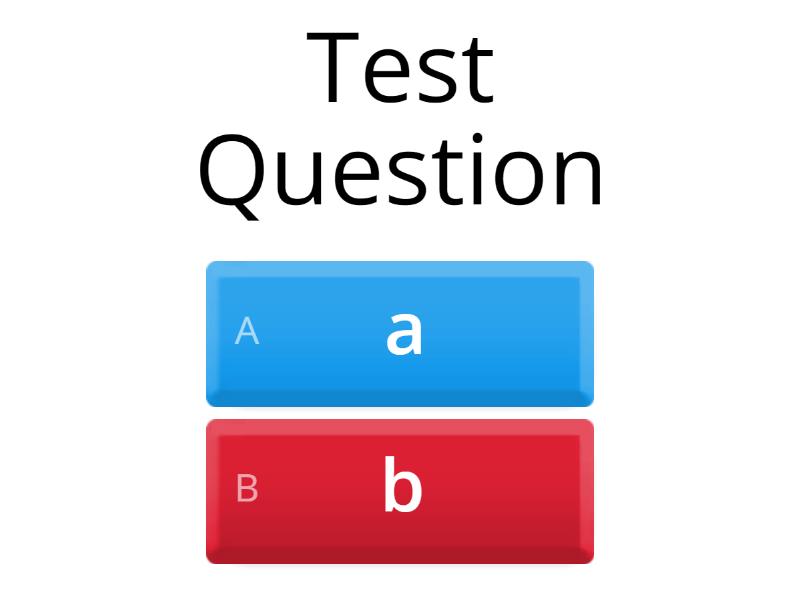 Wordwall test - Quiz