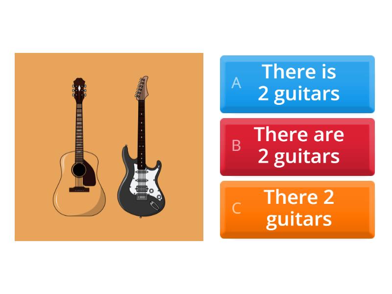 THERE IS AND THERE ARE - Quiz