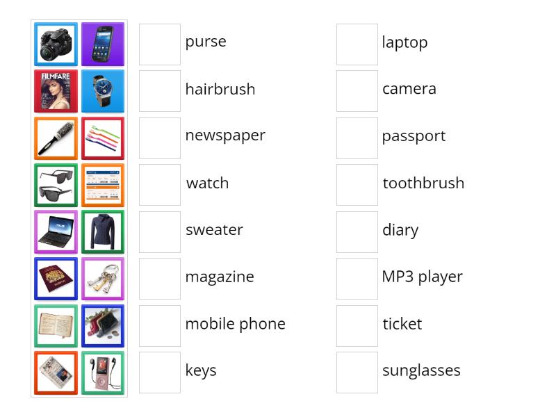 Objects - Une las parejas