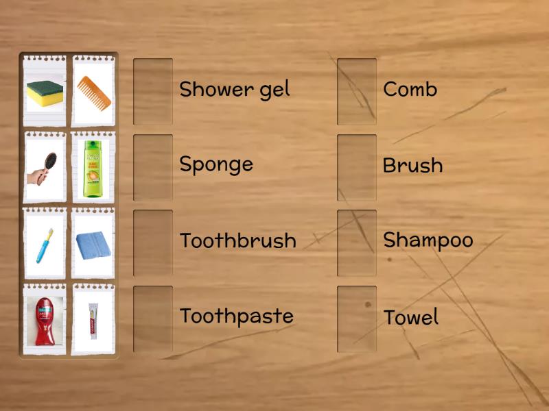 bathroom accessories - Match up