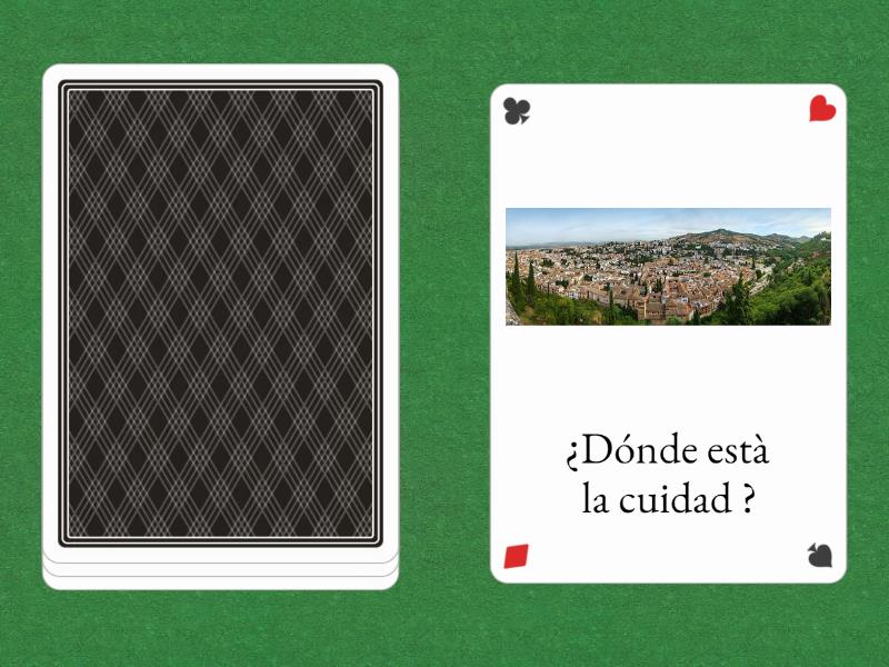 granada - Speaking cards