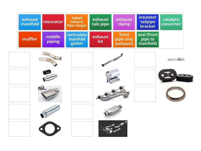 ESP1901_LESSON 6_THE EXHAUST SYSTEM - Match up