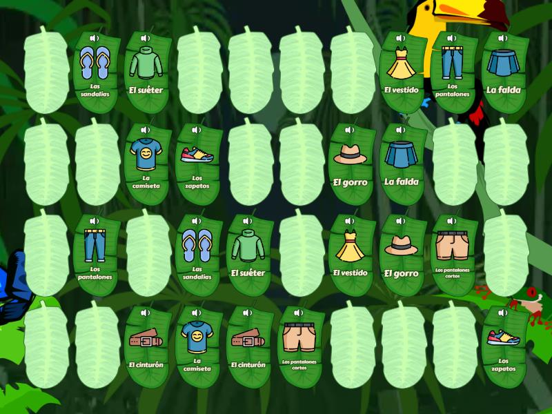 La Ropa: Memory - Matching pairs