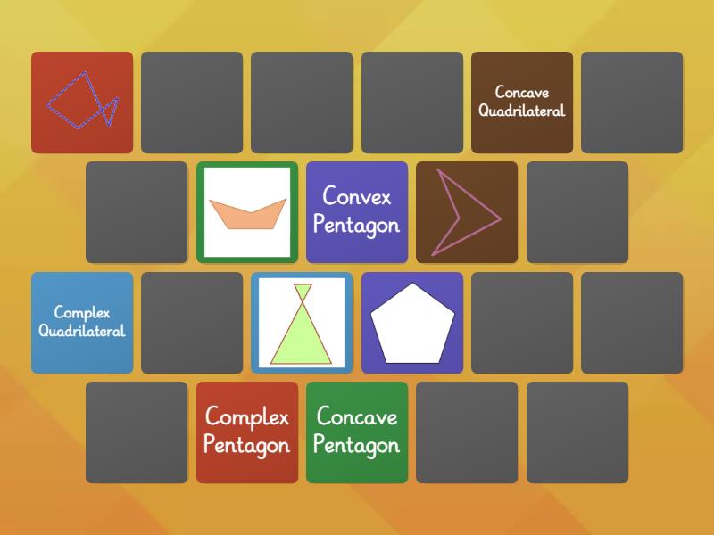 Convex, Concave and Complex Match - Matching pairs