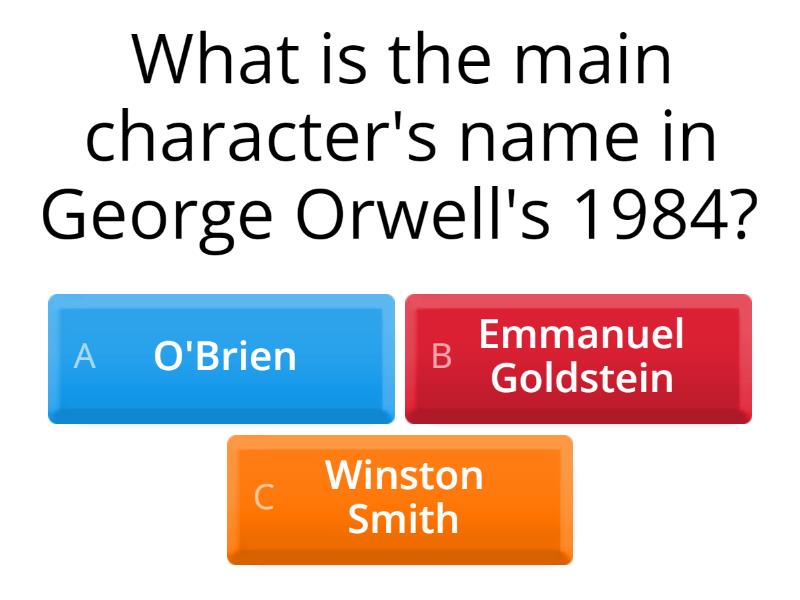 1984 Quiz - Cuestionario