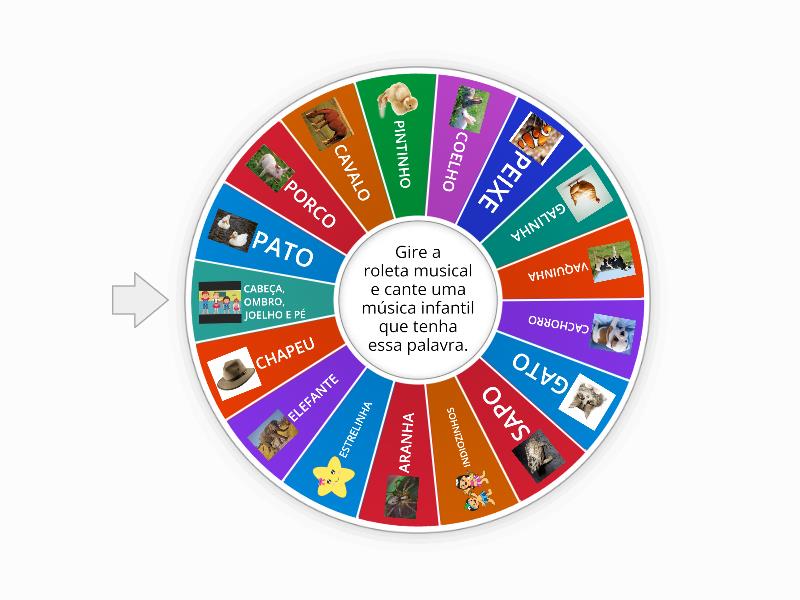 ROLETA MUSICAL - Spin the wheel