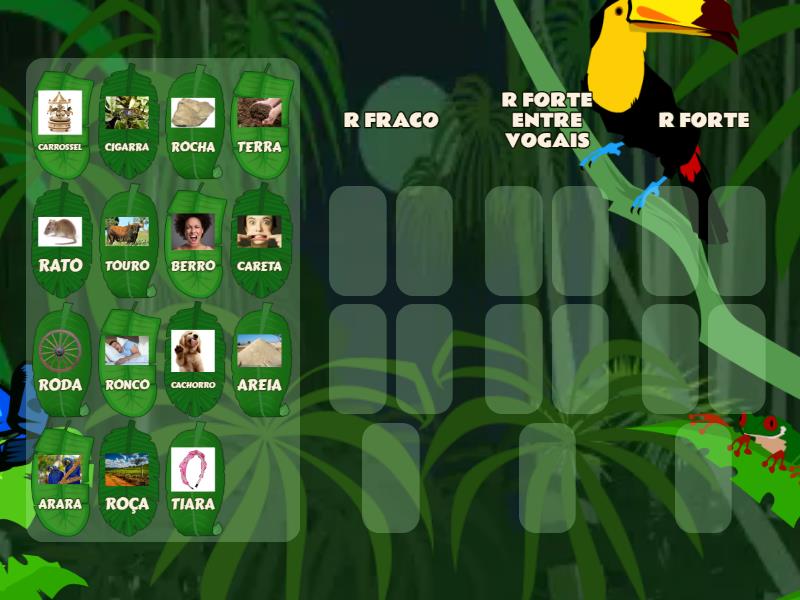 SONS DA LETRA "R" - Group sort