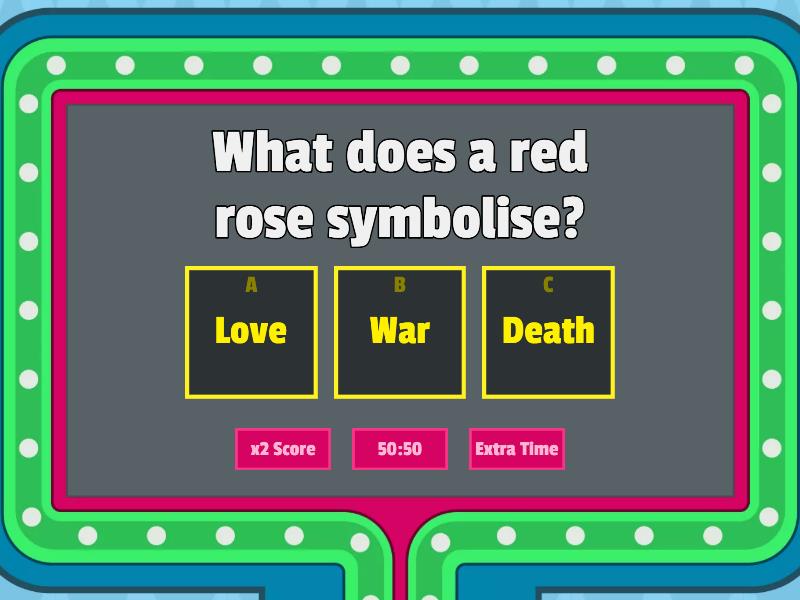Symbolism - Gameshow quiz